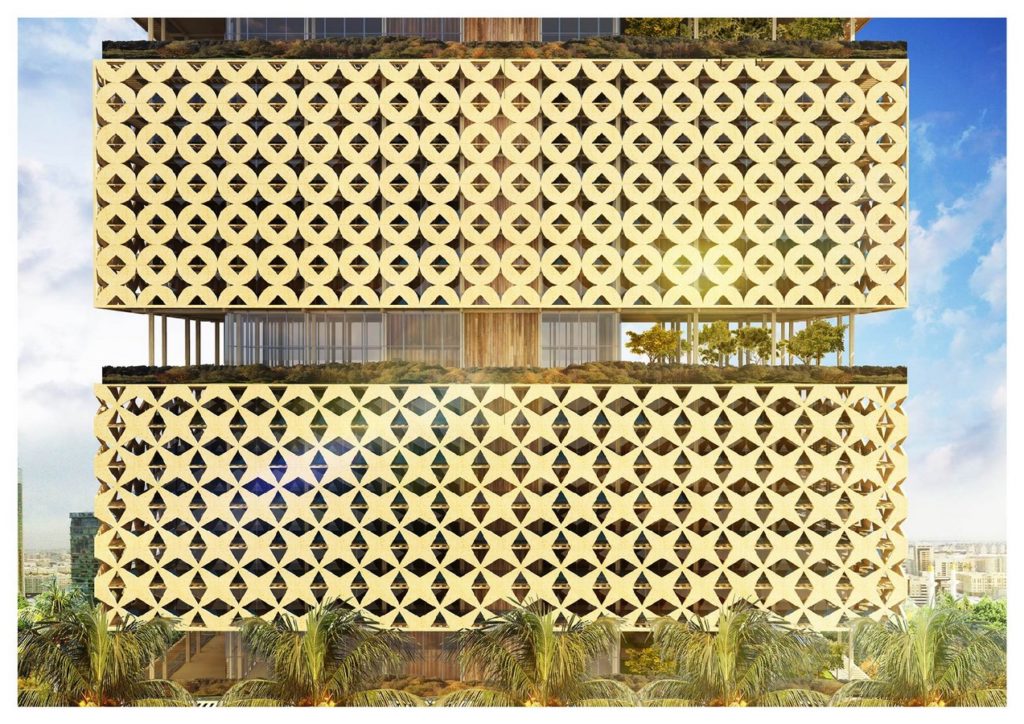 Lagos Wooden Tower by HKA Associates