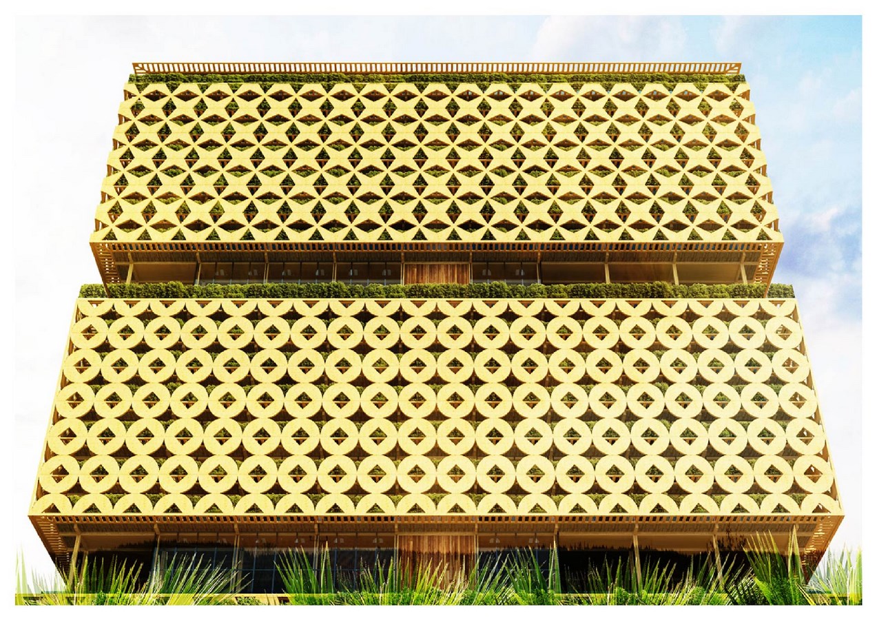 Lagos Wooden Tower by HKA Associates