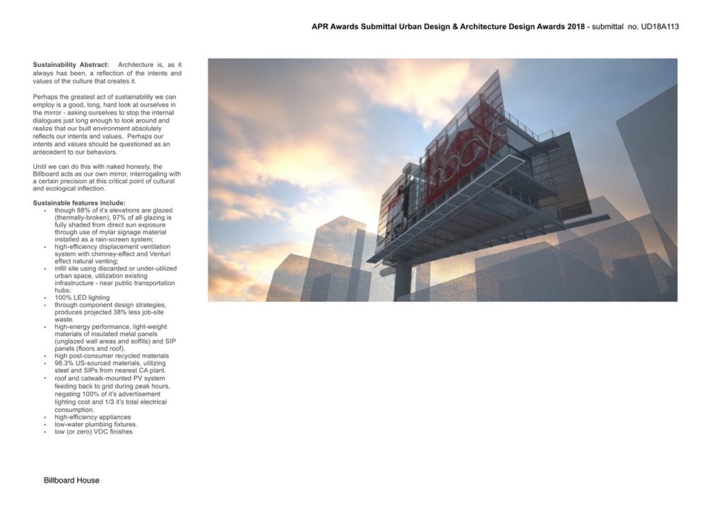 BillBoard House by markharris ARCHITECTS. PC