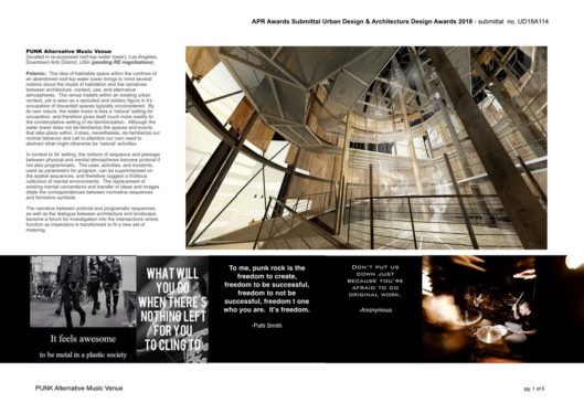 PUNK Alternative Music Venue by markharris ARCHITECTS. PC