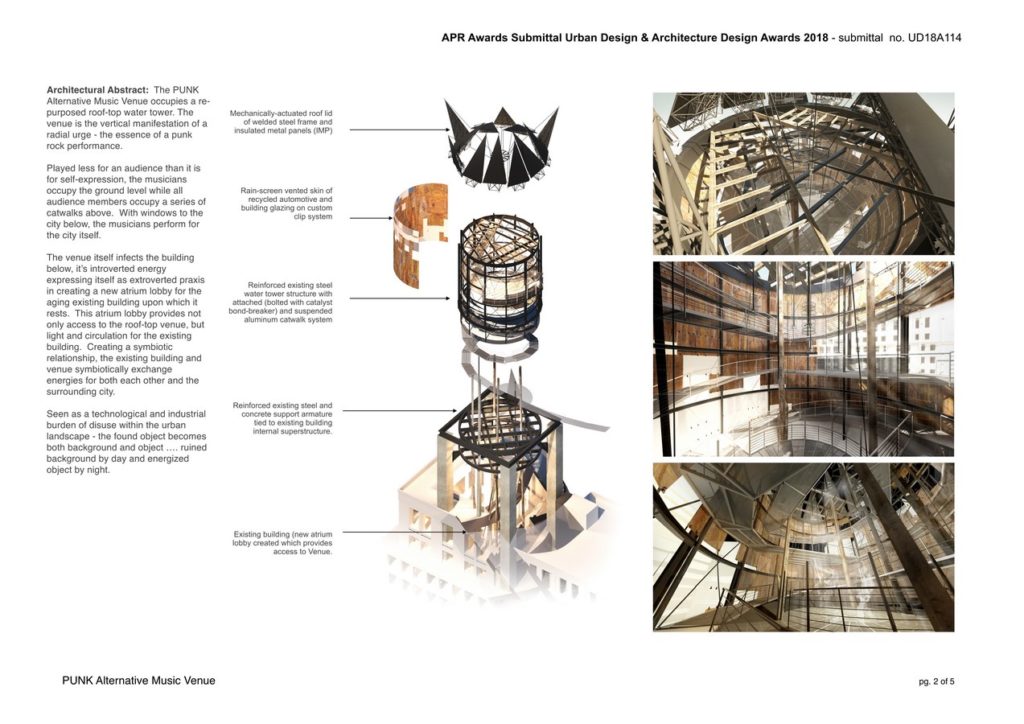 PUNK Alternative Music Venue by markharris ARCHITECTS. PC