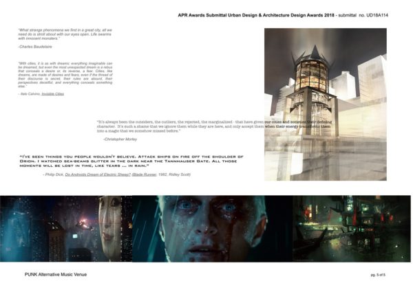 PUNK Alternative Music Venue by markharris ARCHITECTS. PC