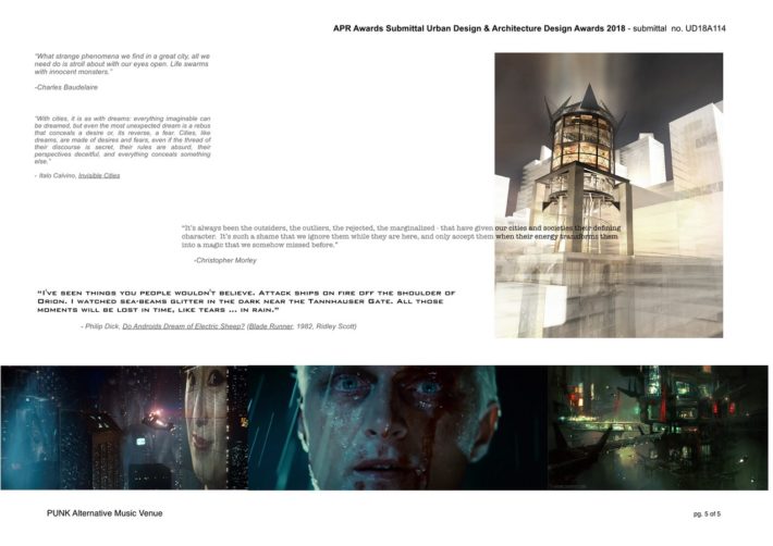 PUNK Alternative Music Venue by markharris ARCHITECTS. PC