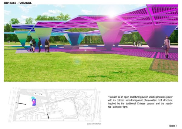 Parasol by AMA Andreas Mede Architect