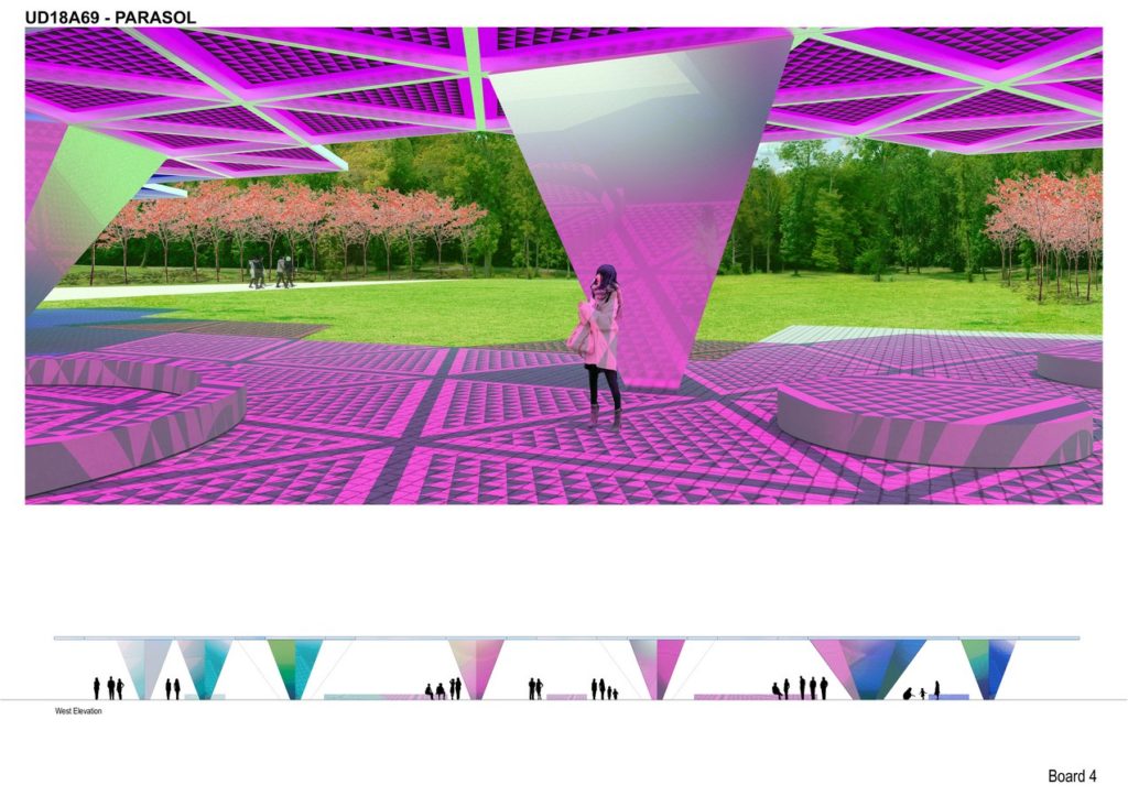 Parasol by AMA Andreas Mede Architect