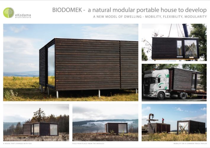 BIODOMEK – a natural modular portable house to develop by eKodama ...