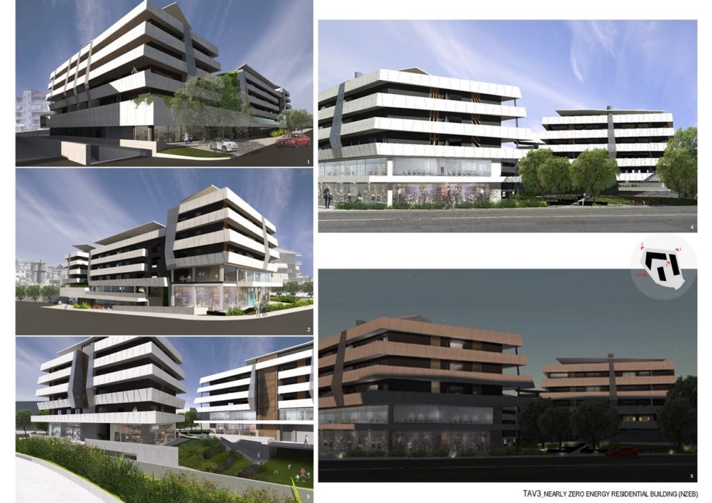 Nearly zero-energy residential building. (NZEB) by Scannella Architects