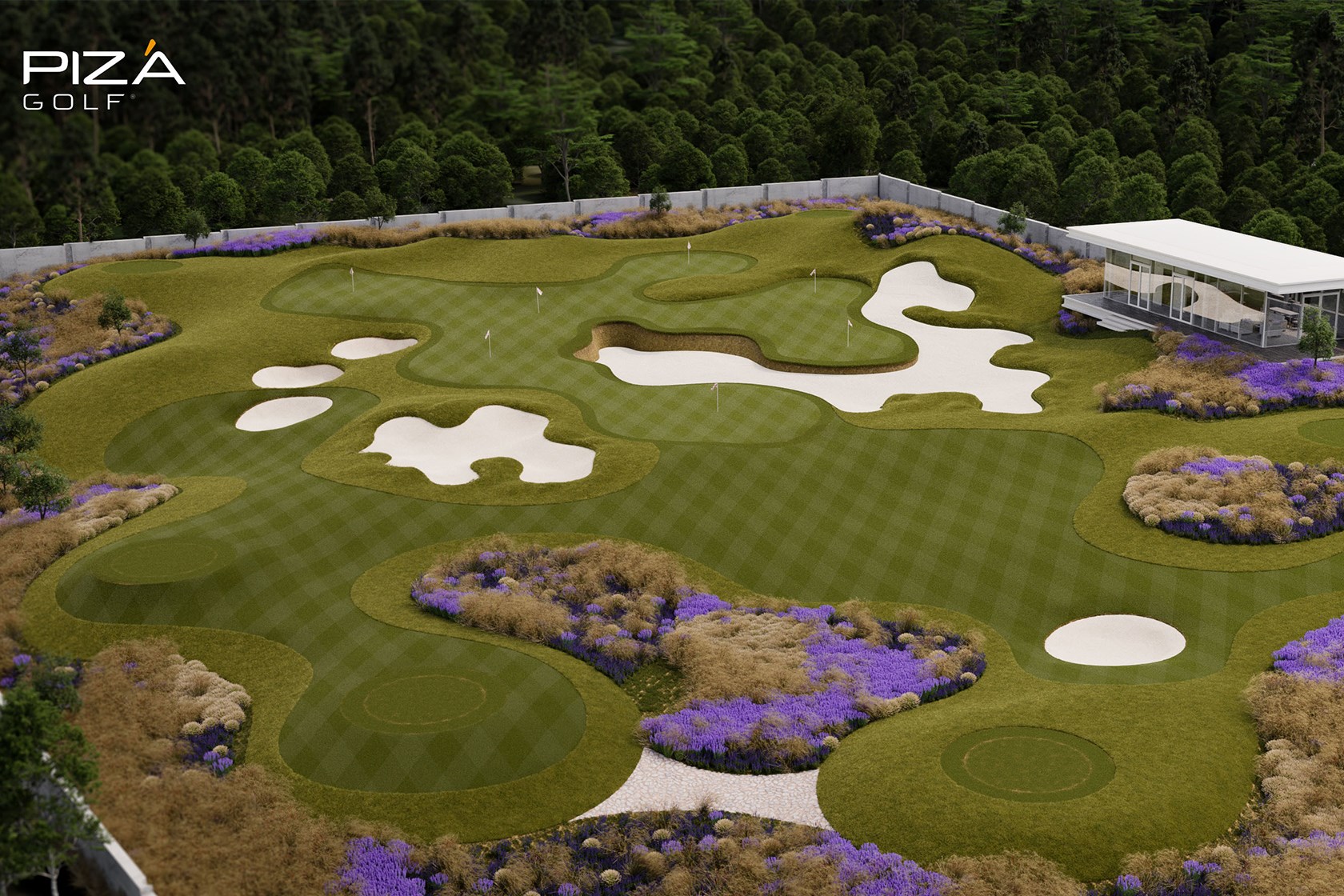 Third Award – GREEN COMPLEX BSS “THE PIT by PIZÁ GOLF
