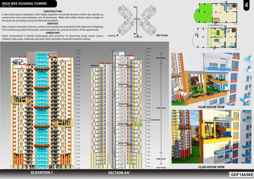 Winner – High Rise Apartment Towers By Bharadwaj Bharadwaj & Associates
