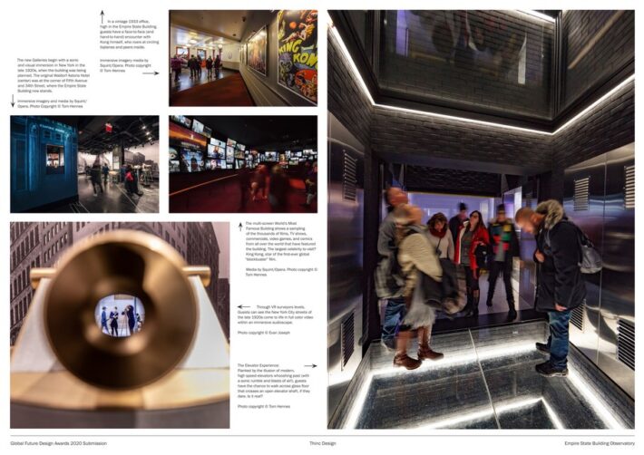 Winner: Empire State Building Observatory by Thinc Design