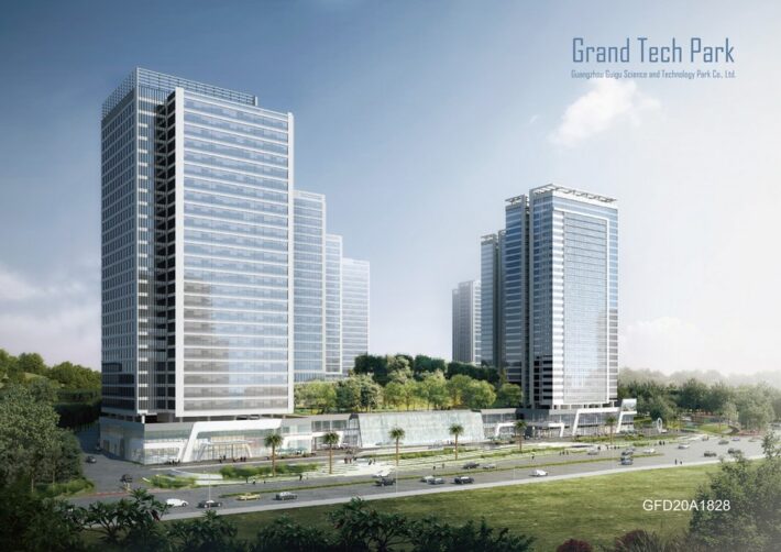 3rd Award: Grand Tech Park by Guangzhou Grand Tech Park Co., Ltd.