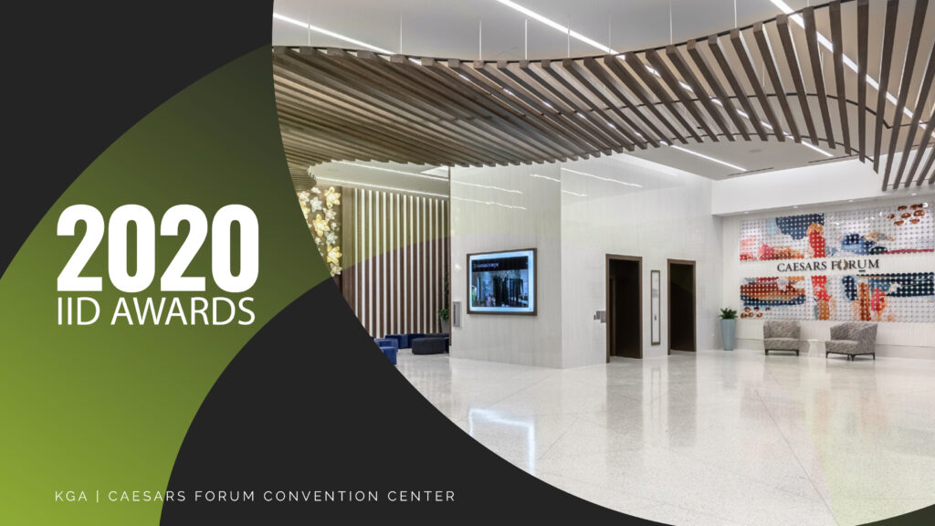 Winner: Caesars FORUM Convention Center by KGA