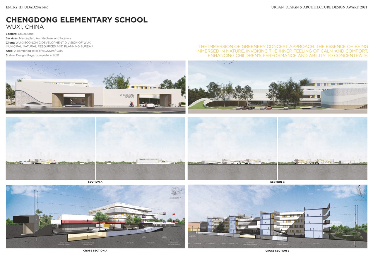 Winner: Chengdong Elementary School | Chapman Taylor, Bangkok Studio