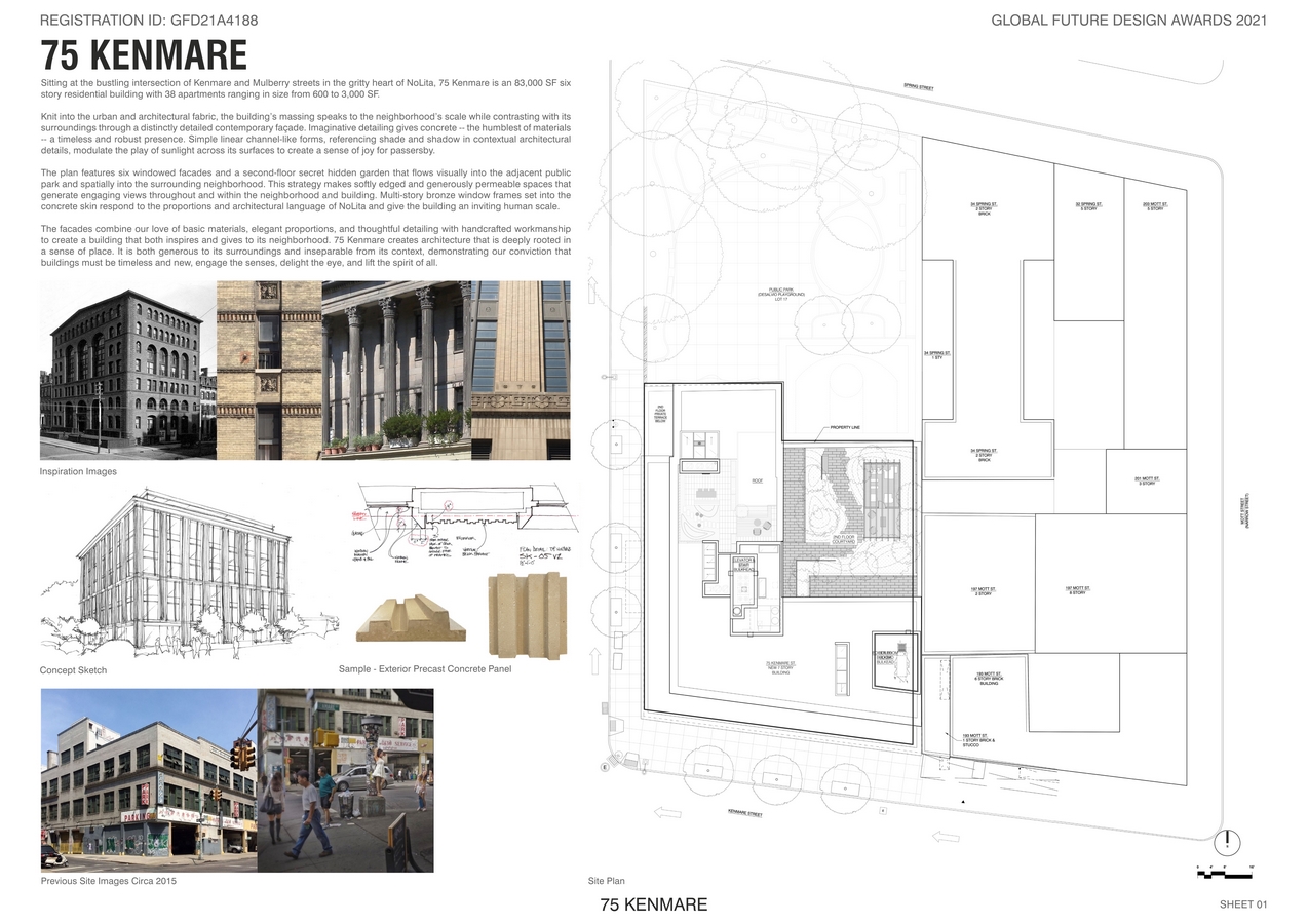Second Award | 75 Kenmare | Andre Kikoski Architect