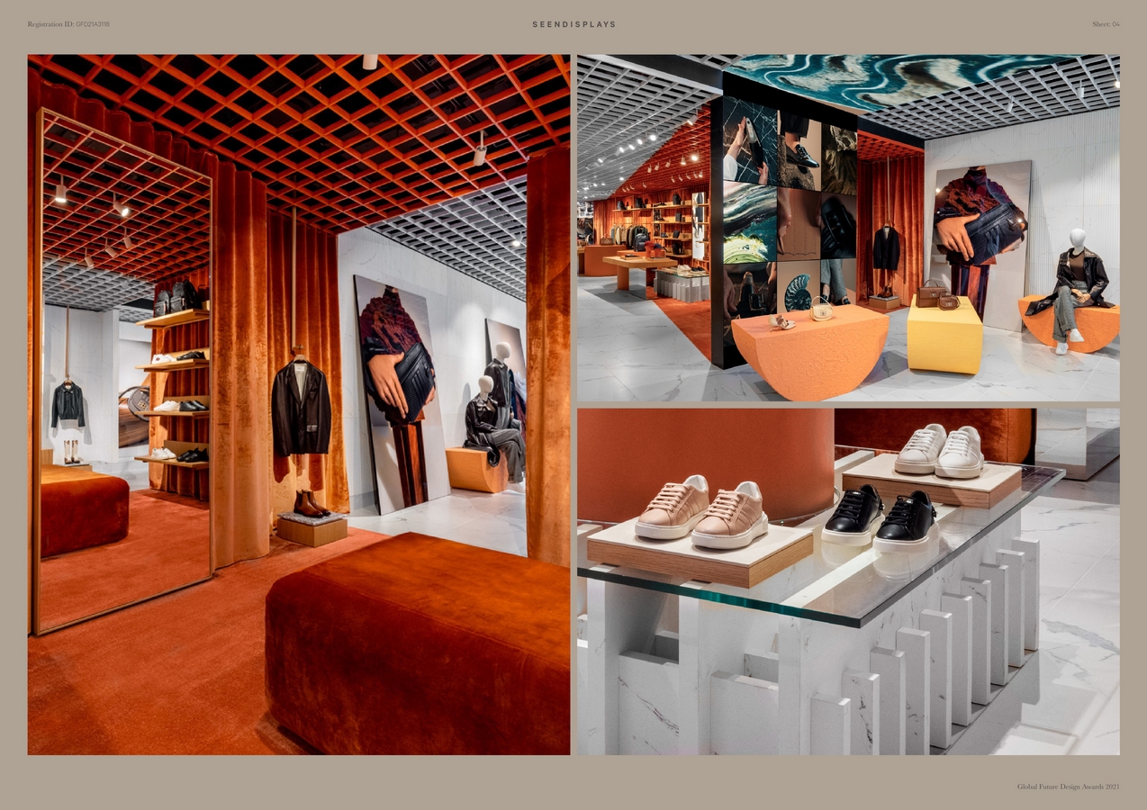 Second Award | Bally Haus Flagship Concept | New York Meatpacking District | Seen Displays