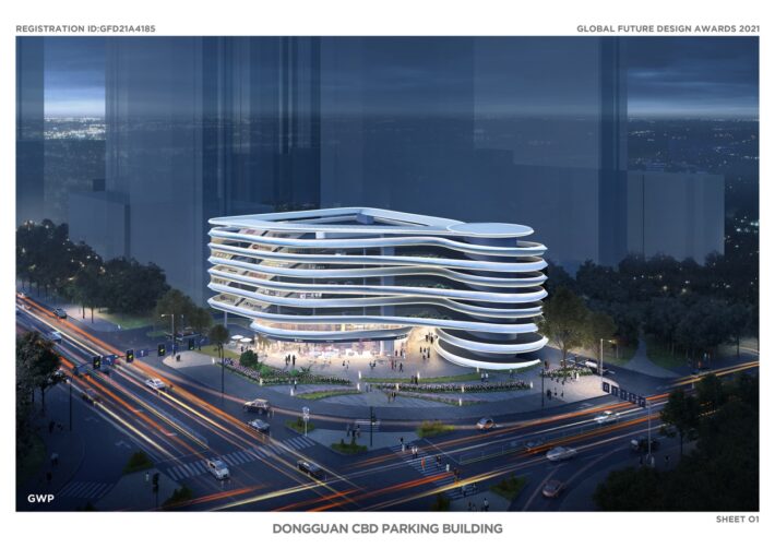 Third Award | Dongguan CBD Parking Building | GWP Architects