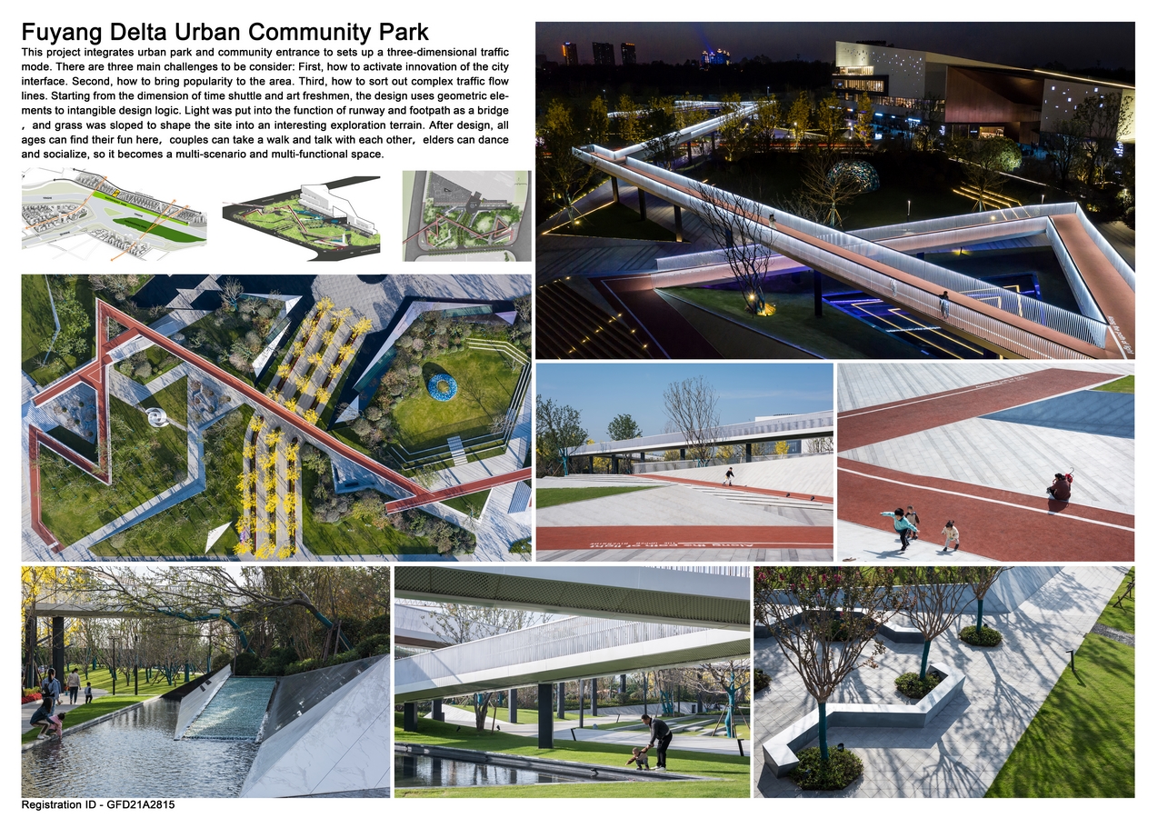 Winner | Fuyang Delta Urban Community Park | Landao Design