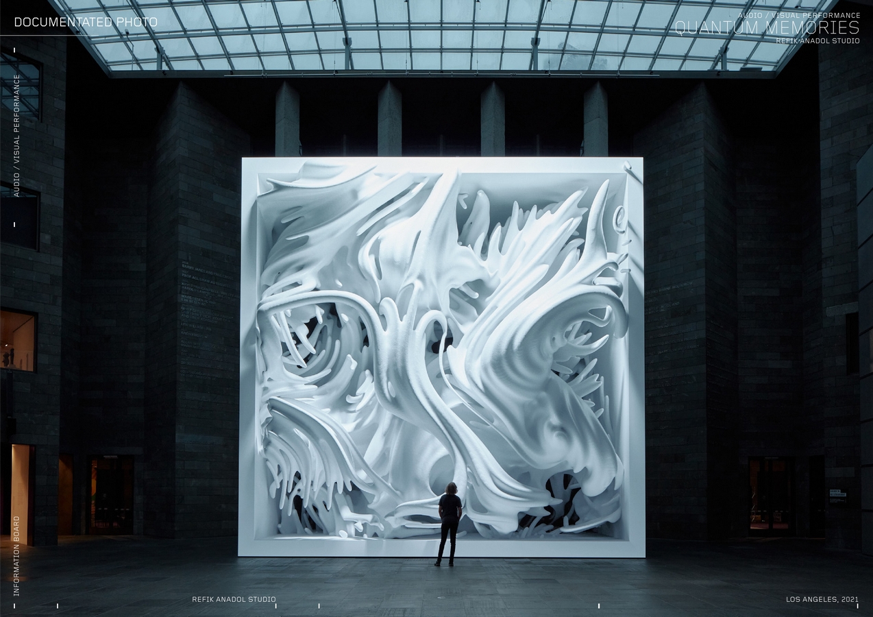 Winner | Quantum Memories | Refik Anadol Studio
