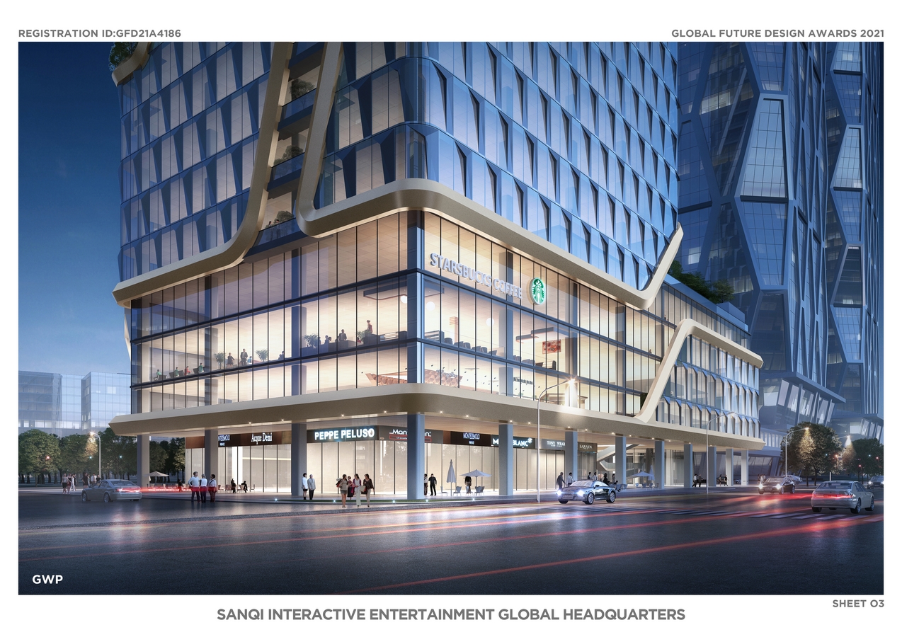 Winner | Sanqi Interactive Entertainment Global Headquarters | GWP ...