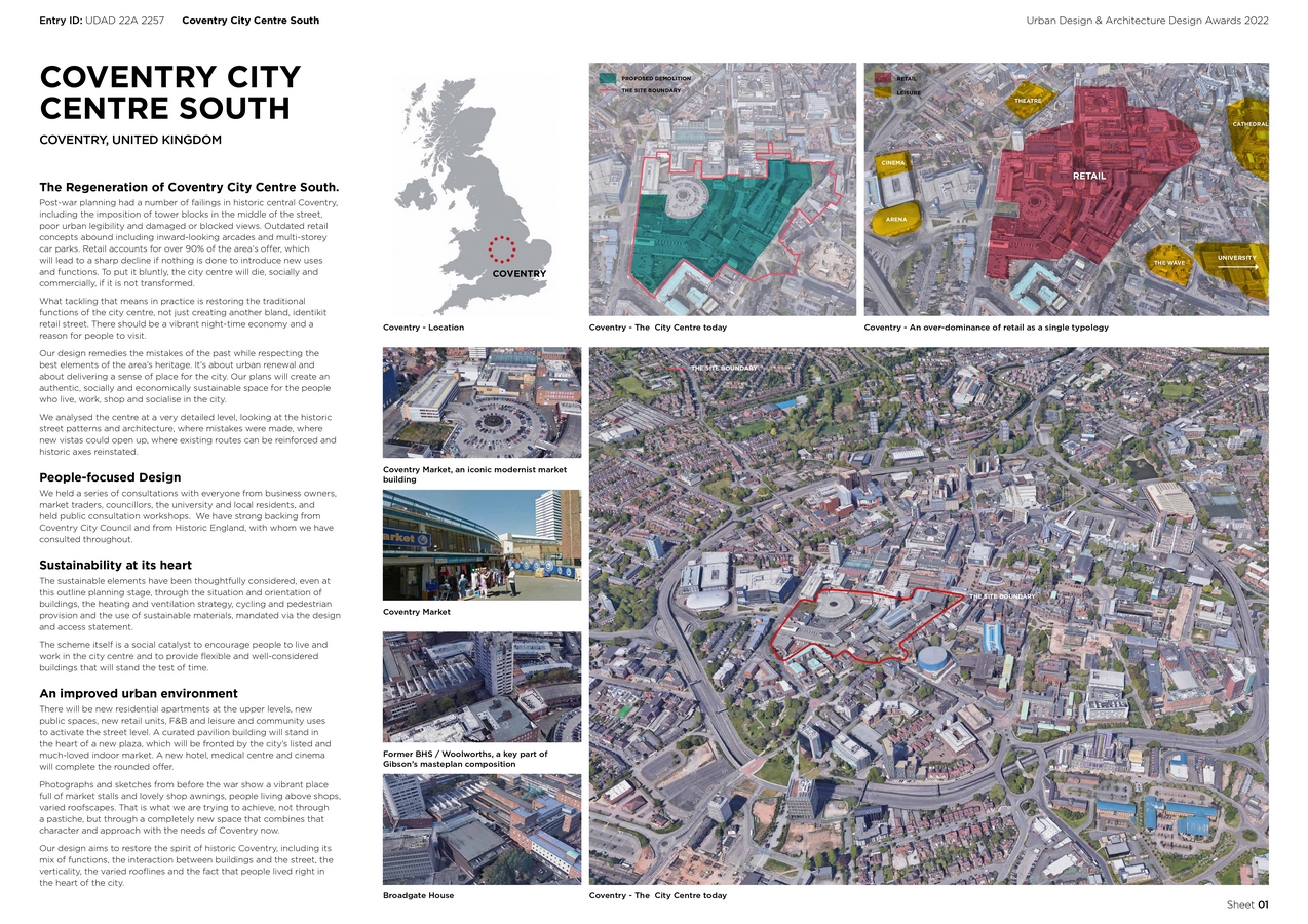 Gold Winner | City Centre South Coventry | Chapman Taylor