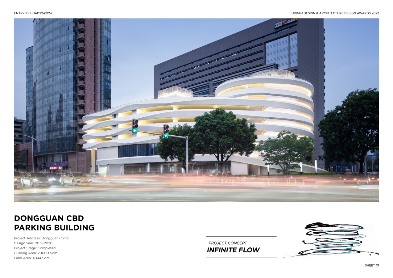 Gold Winner | Dongguan CBD Parking Building | GWP Architects