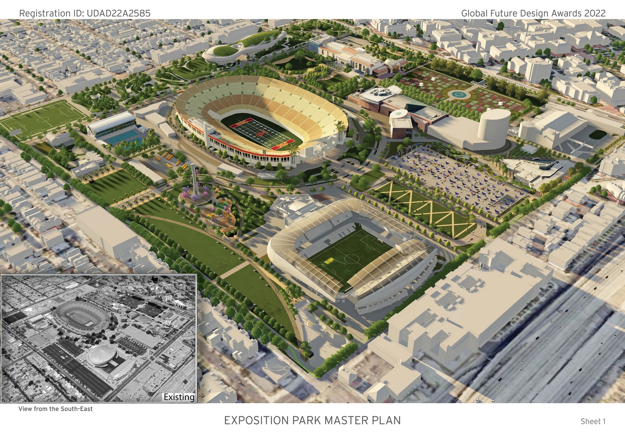 Gold Winner | Exposition Park Master Plan | Torti Gallas + Partners