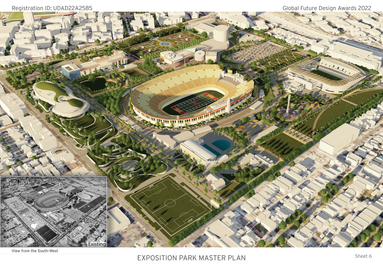 Gold Winner | Exposition Park Master Plan | Torti Gallas + Partners