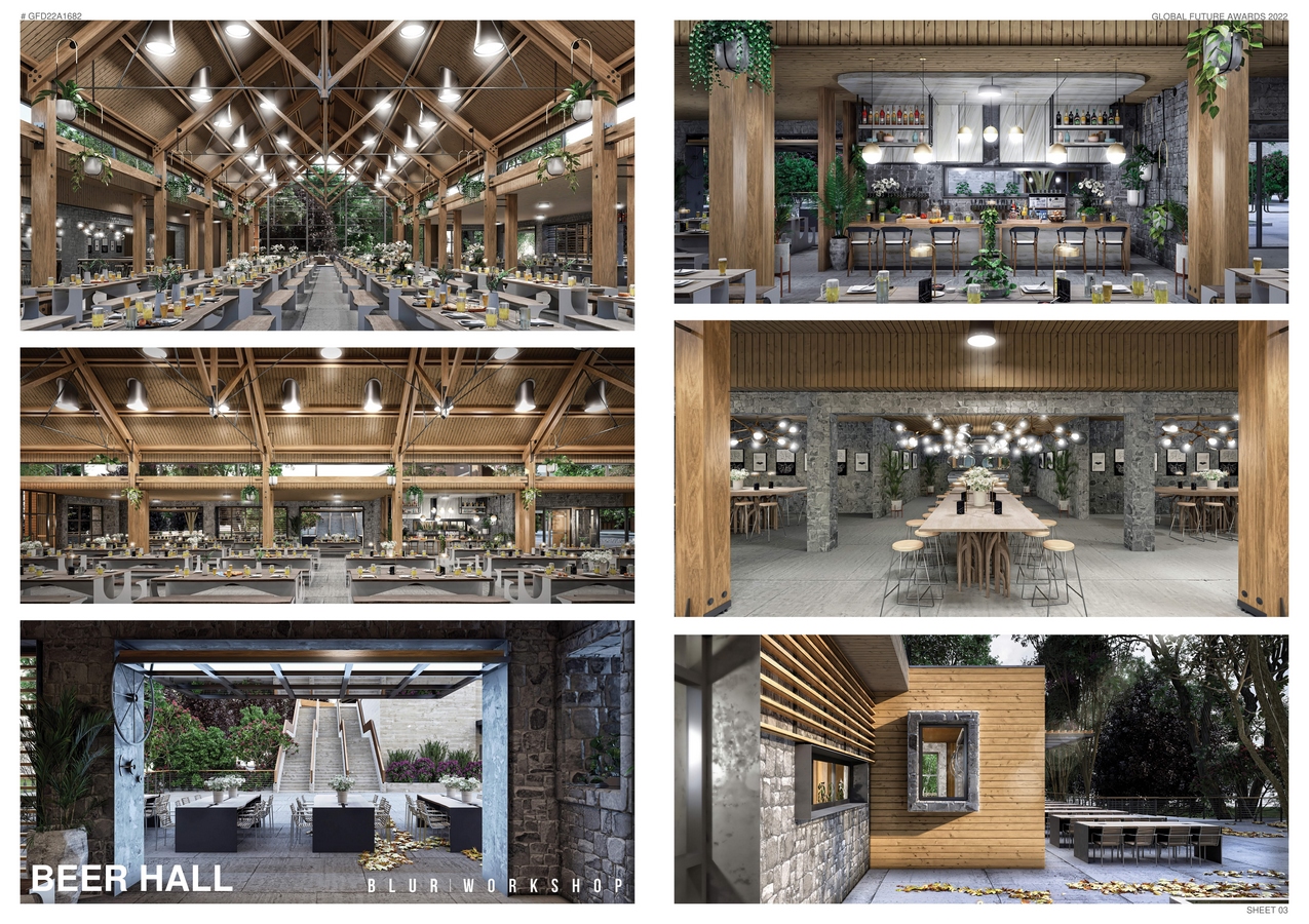 Gold Winner | Beer Hall | BLUR Workshop