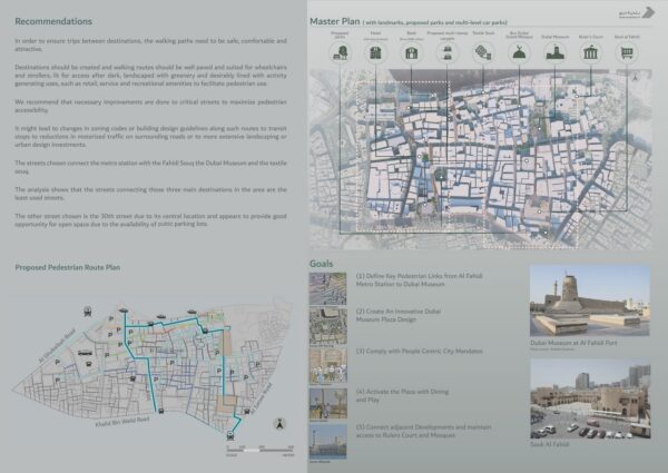 Gold Winner | Dubai Museum Plaza and Pedestrian Street ...