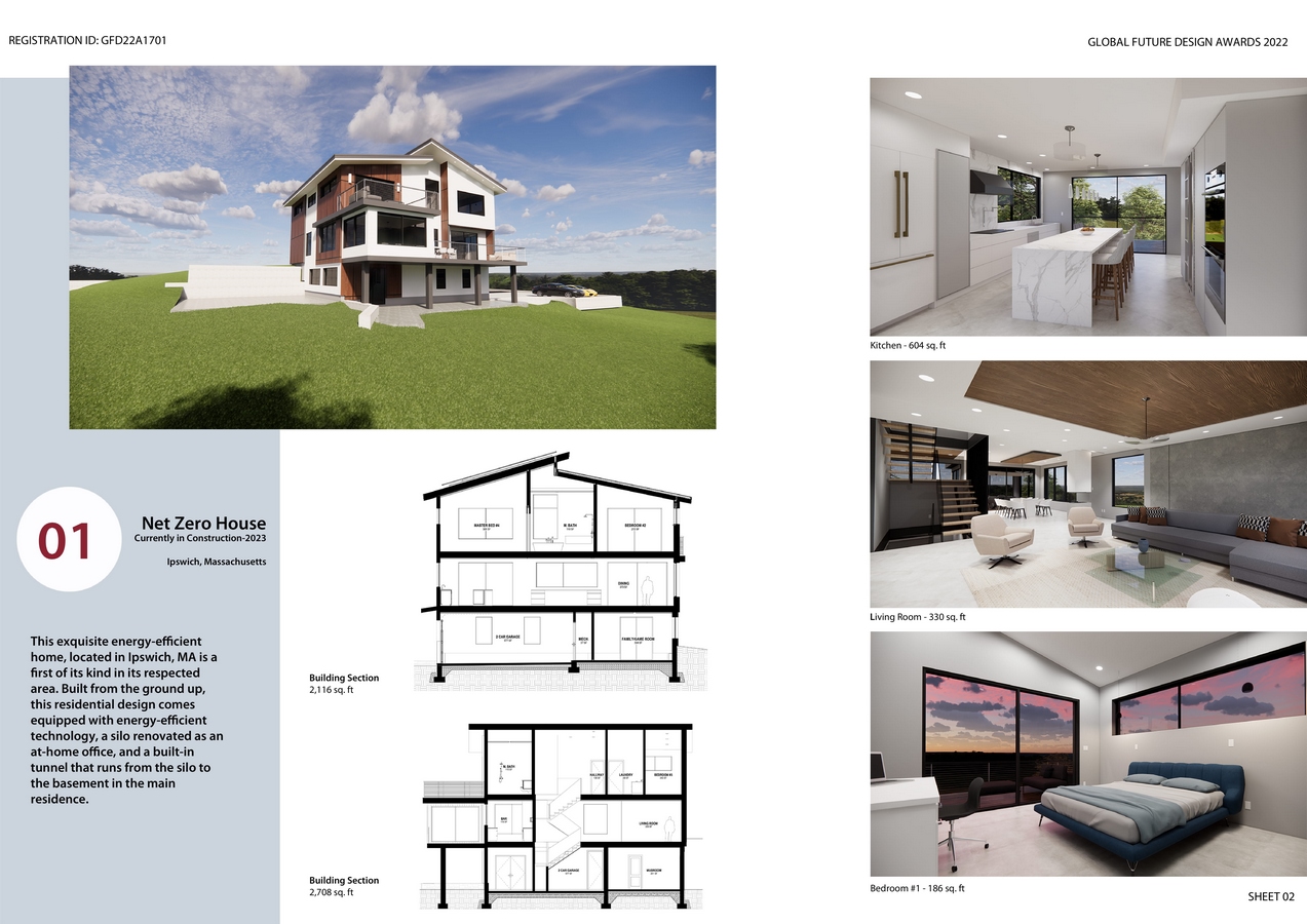 Silver Winner | Net Zero House in Construction, Ipswich, Ma | Pionarch ...