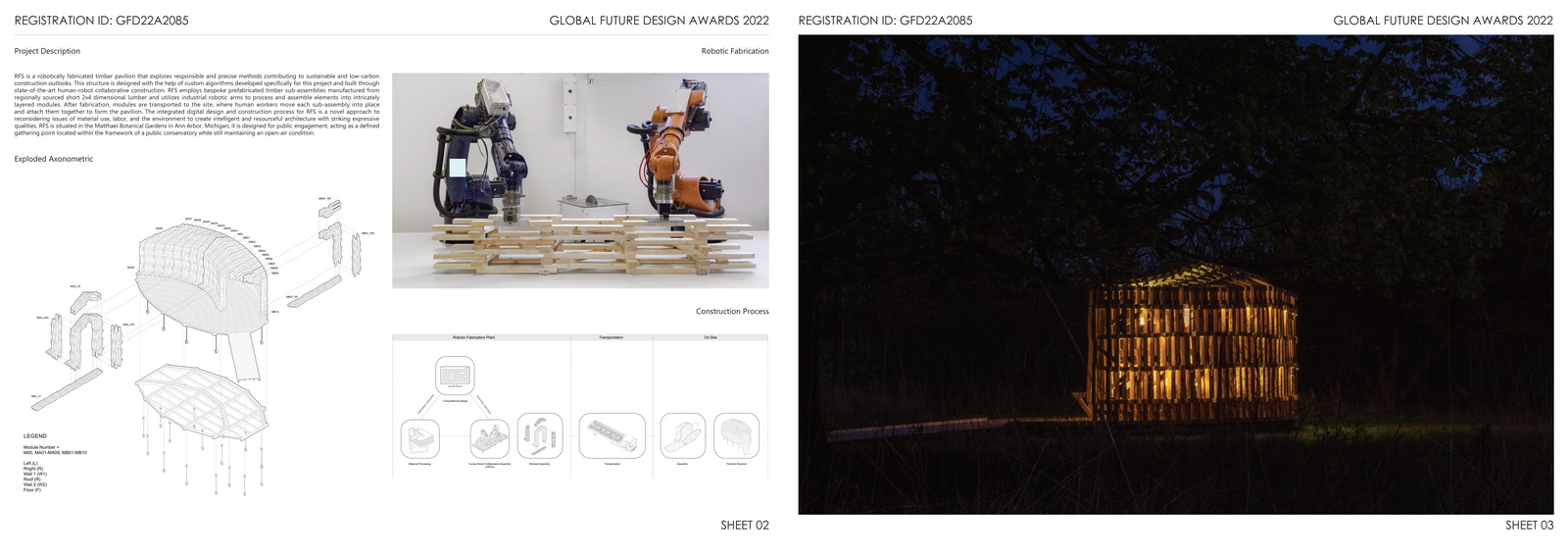 Gold Winner | Robotically Fabricated Structure (RFS) | ADR Laboratory