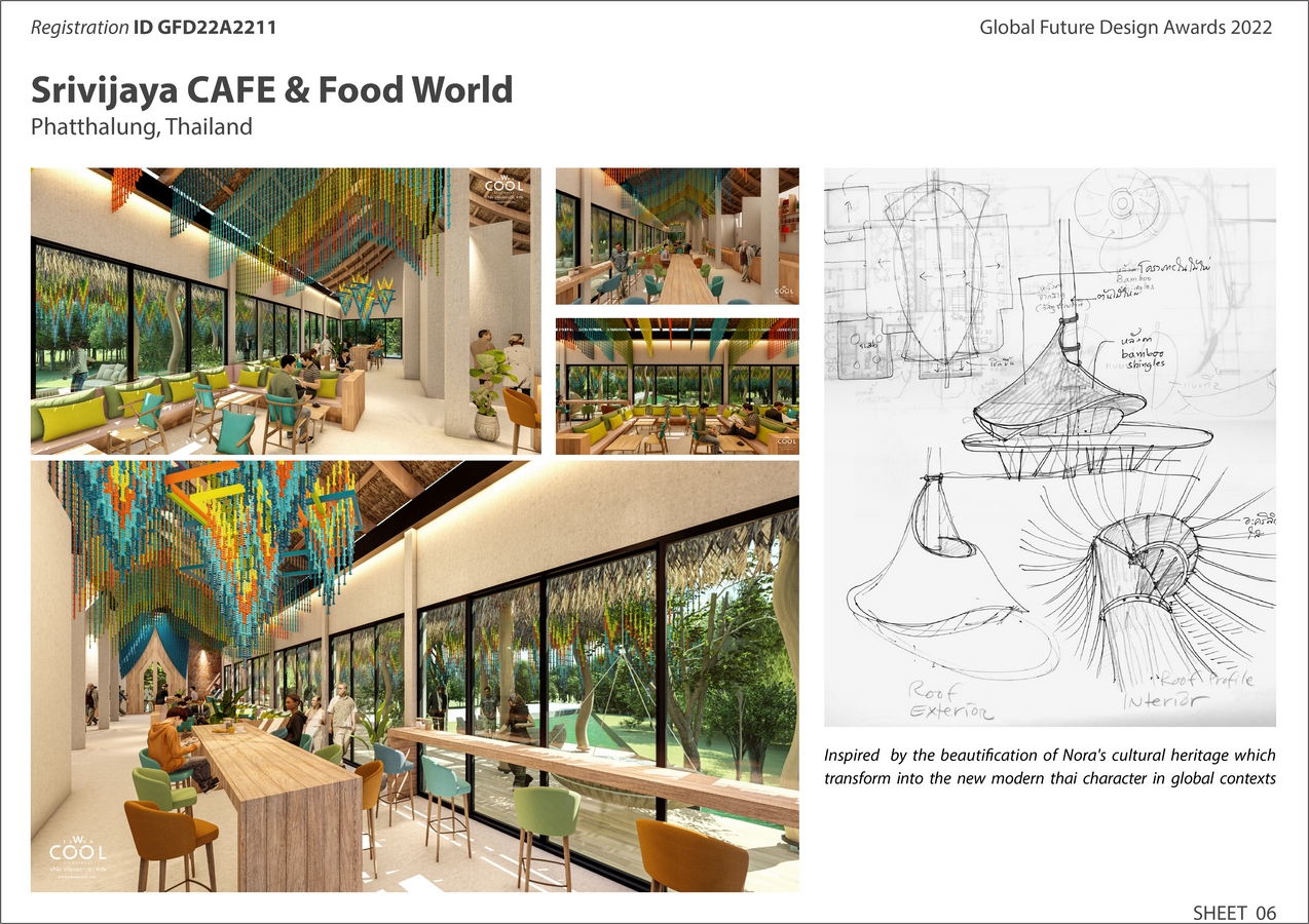 Bronze Winner | Srivijaya CAFE & Food World | Taweecool Architects