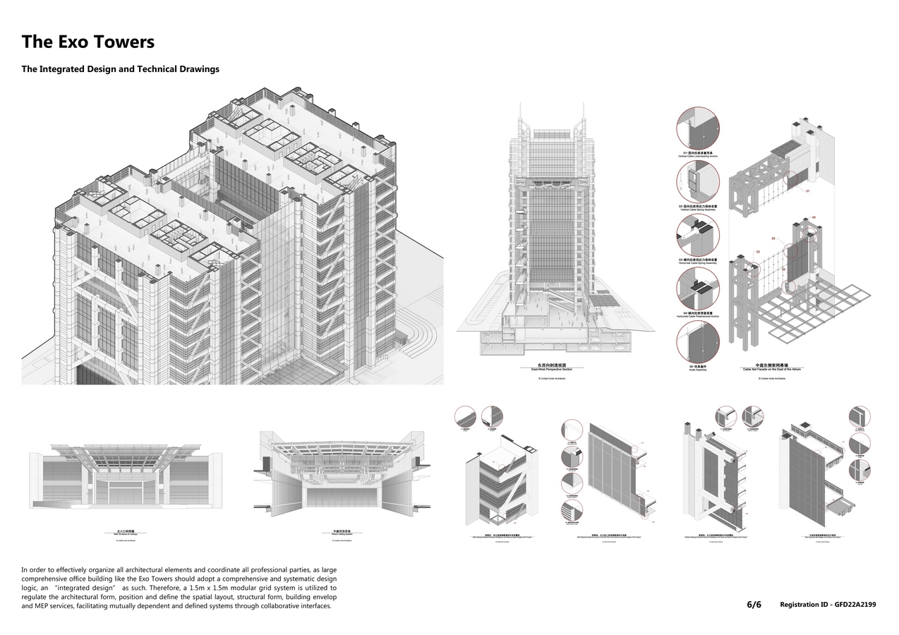 Gold Winner | The Exo Towers | United Units Architects