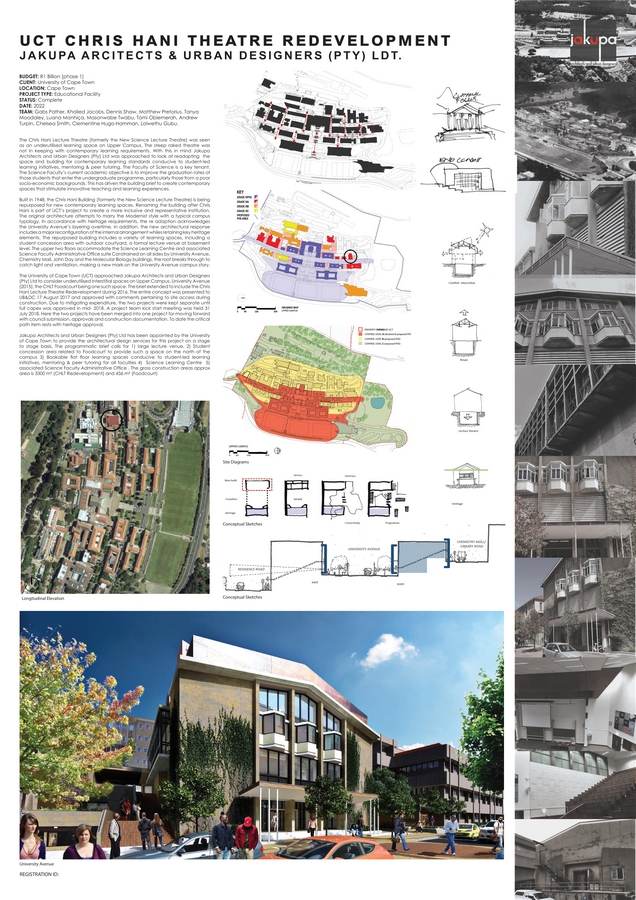 Silver Winner | UCT – Chris Hani Theatre Redevelopment and Foodcourt ...