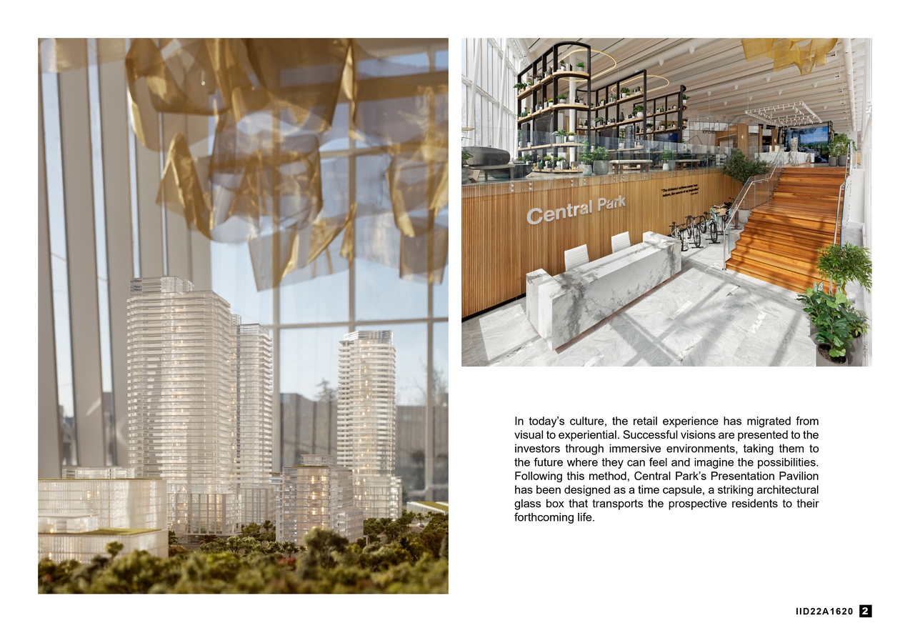 Gold Winner – Central Park Presentation Pavilion by II BY IV DESIGN