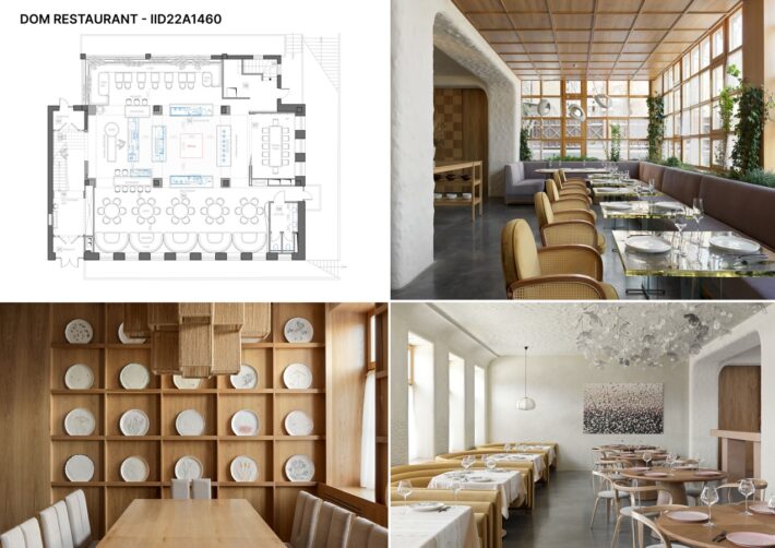 Gold Winner – Dom Restaurant by MEGRE INTERIORS