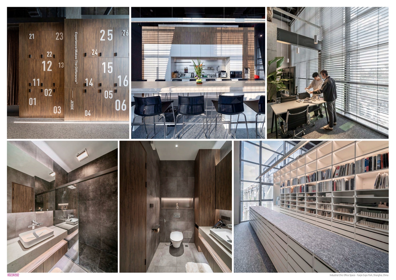 Gold Winner – Industrial chic office space by JERDE