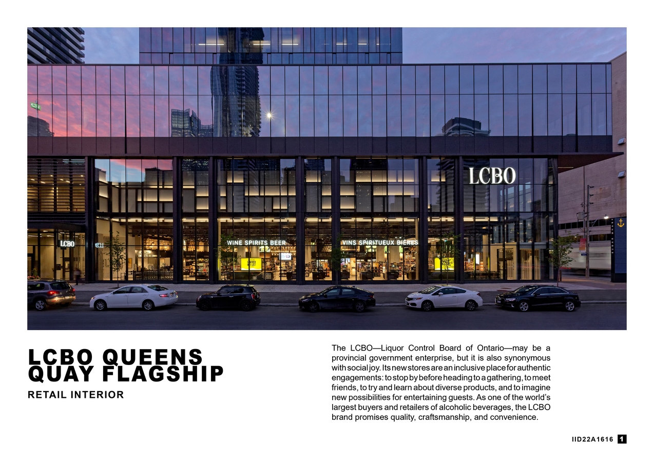 Silver Winner – LCBO Queens Quay by II BY IV DESIGN