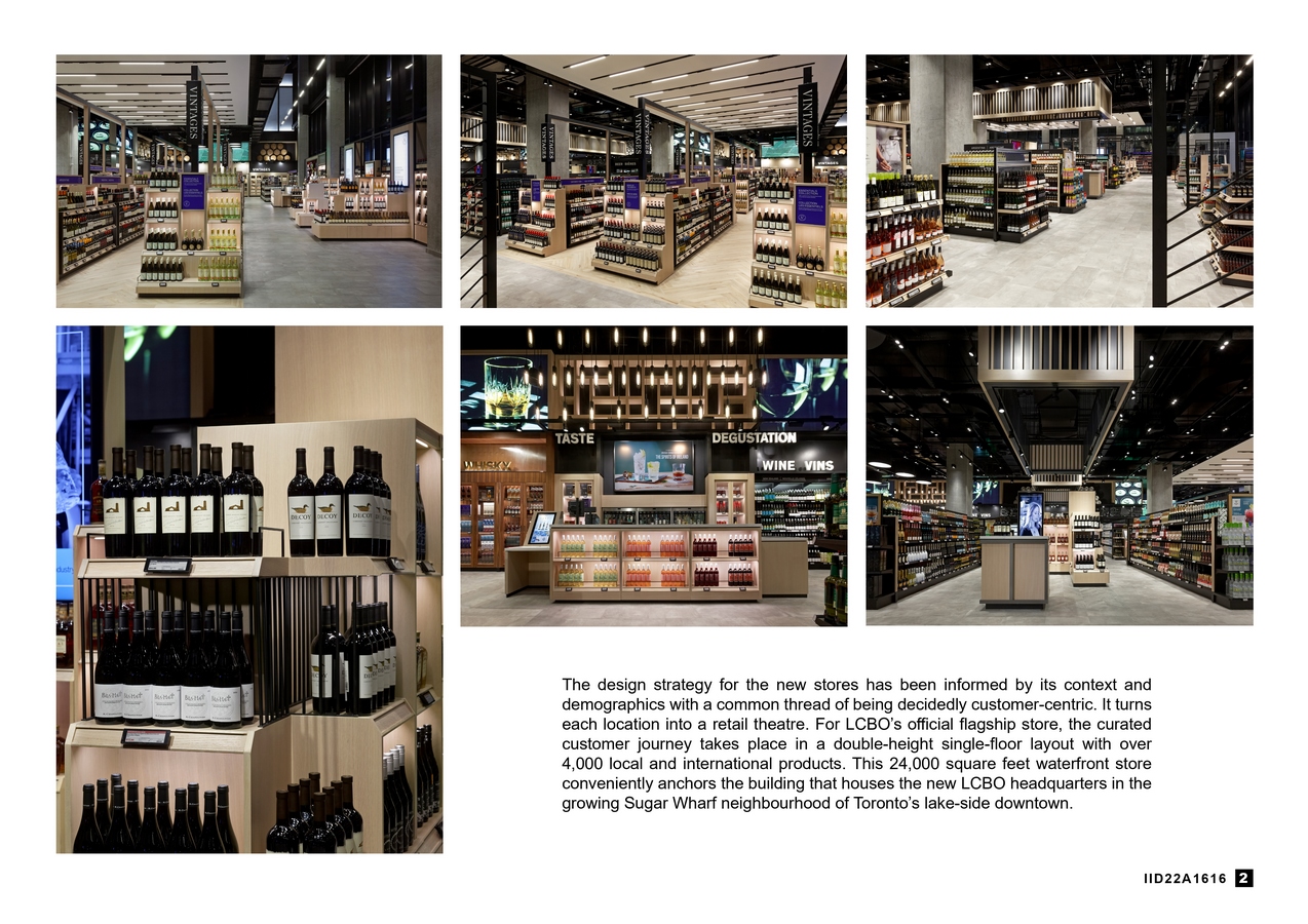 Silver Winner – LCBO Queens Quay by II BY IV DESIGN