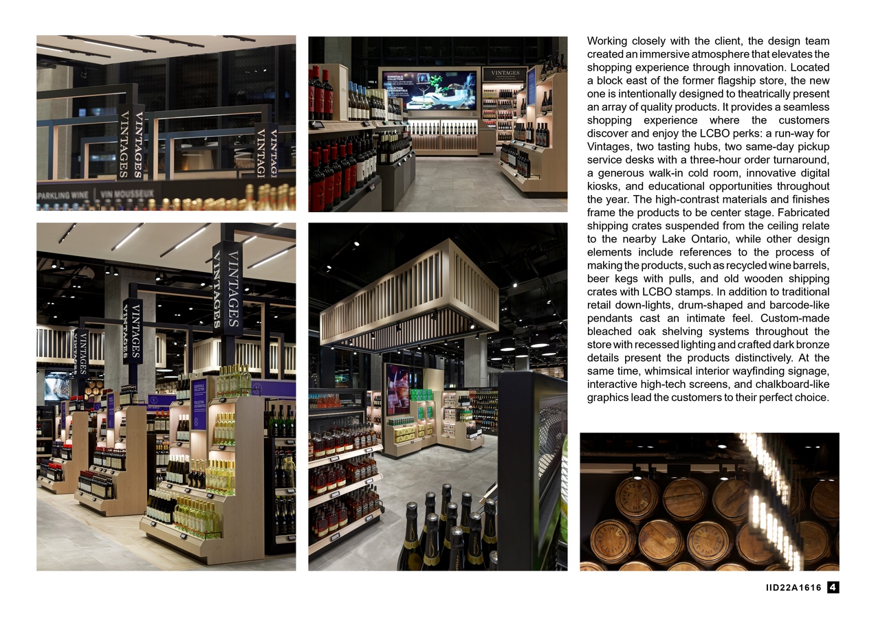 Silver Winner – LCBO Queens Quay by II BY IV DESIGN