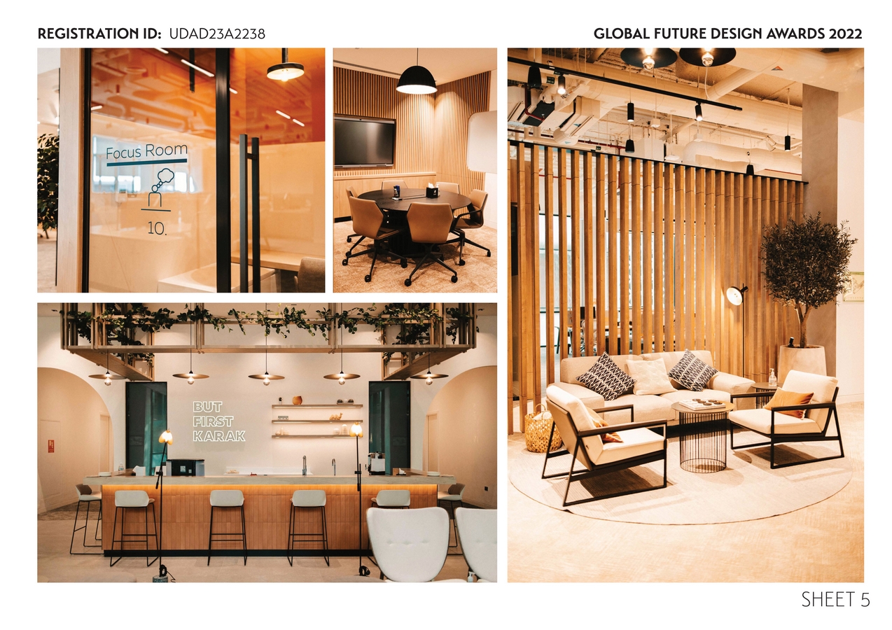 Gold Winner – Aldar Projects workplace by mustard&linen interior design