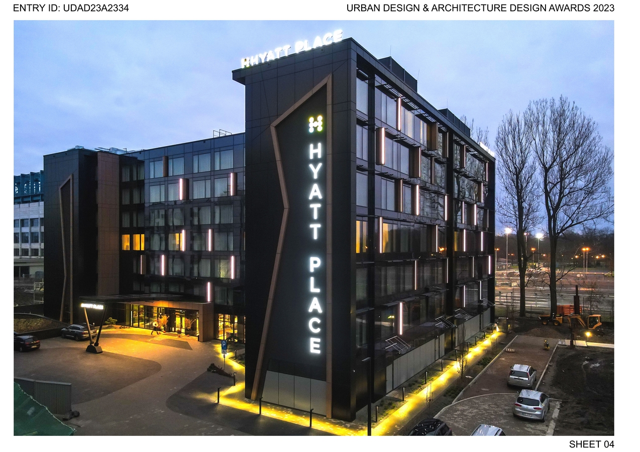 Gold Winner – Hotel Hyatt Place by STANDART ARCHITEKCI