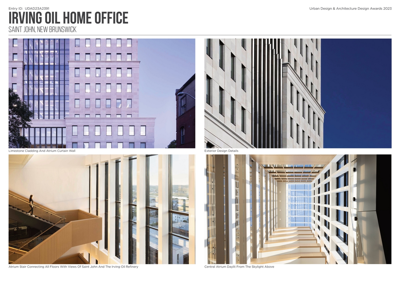 Gold Winner – Irving Oil Home Office by B+H Architects