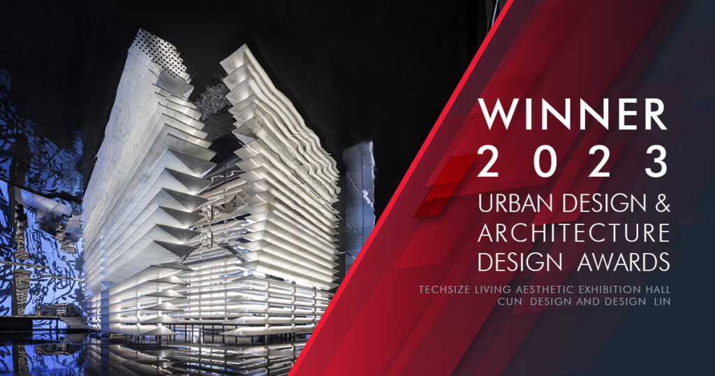 Gold Winner – Techsize Living Aesthetic Exhibition Hall by CUN DESIGN ...
