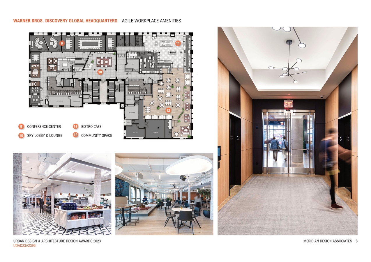 Gold Winner – Warner Bros. Discovery Global Headquarters by Meridian ...