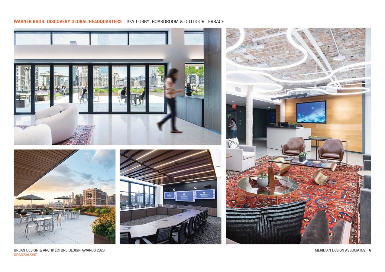 Gold Winner – Warner Bros. Discovery Global Headquarters by Meridian ...