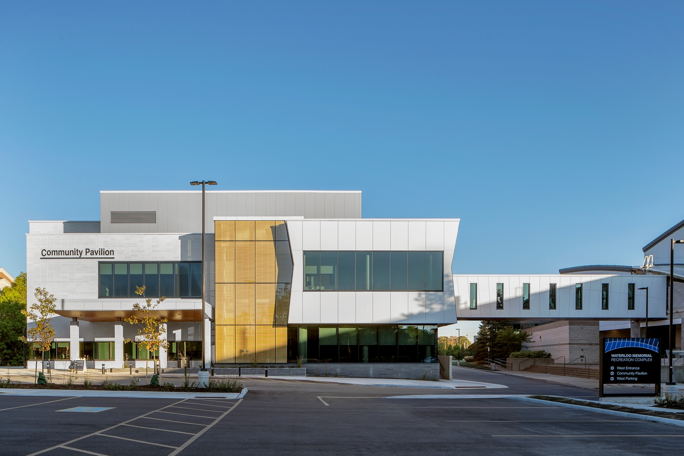Gold Winner – Waterloo Memorial Recreation Complex by Parkin Architects ...