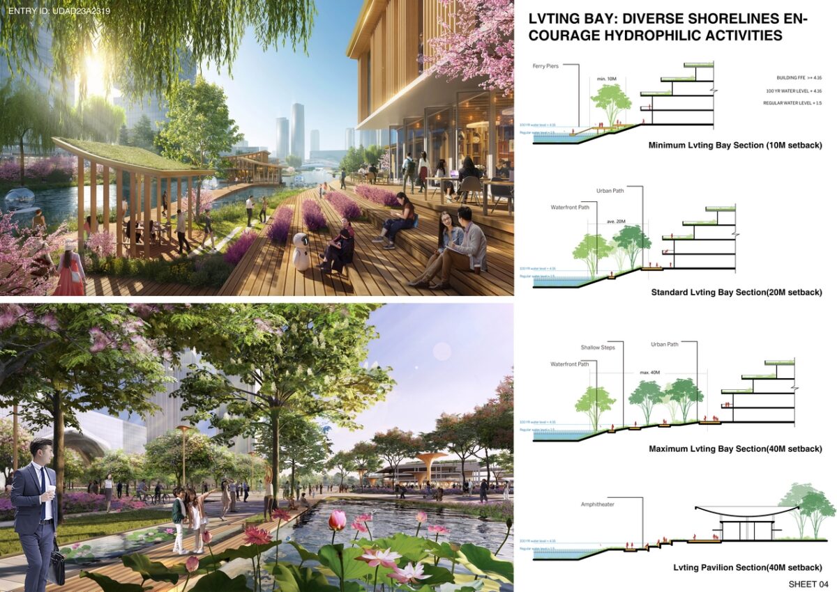 Gold Winner – Hangzhou west cbd ecological-cultural axis architecture ...