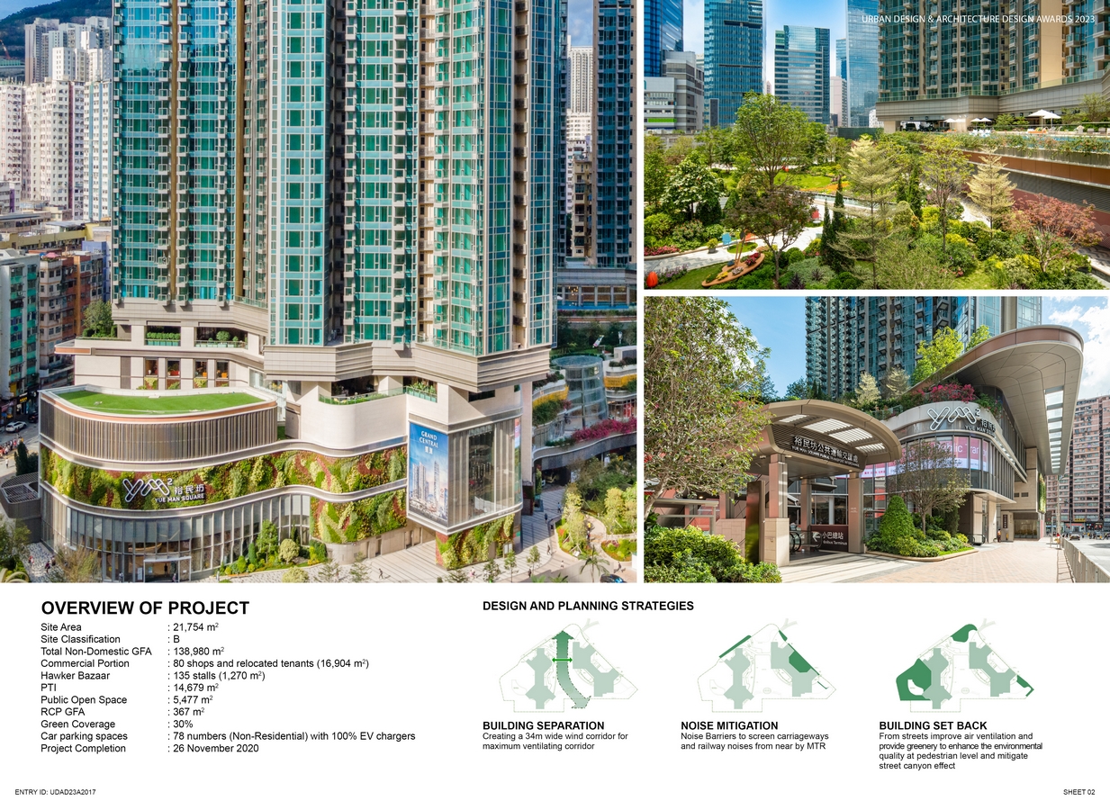 Gold Winner – Grand Central by Wong Tung & Partners Limited