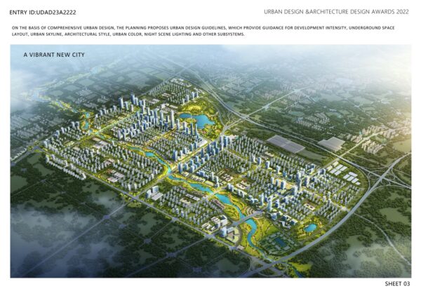 Silver Winner – Urban Design for JiuWang New Town, Xinjian District ...